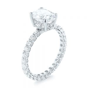 Custom Oval Engagement Rings - Joseph Jewelry - Bellevue Seattle