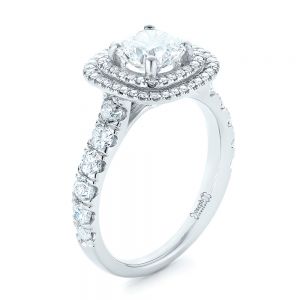 Custom Halo Engagement Rings - Joseph Jewelry - Bellevue Seattle
