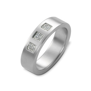 18K Gold Men's Diamond Band #475 - Seattle Bellevue | Joseph Jewelry