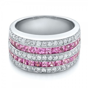 Women's Gemstone Wedding Rings | Bellevue Seattle Custom Jewelry